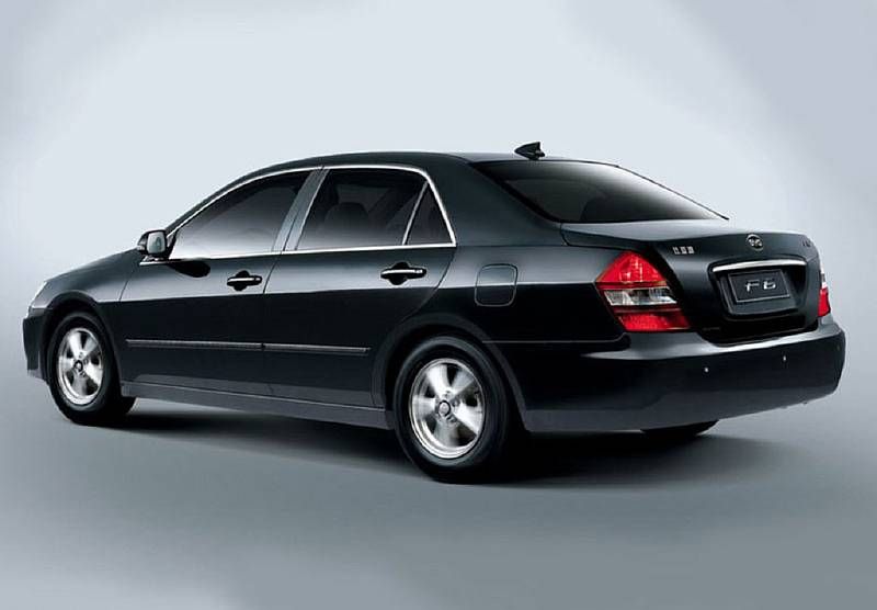 BYD F6 technical specifications and fuel economy